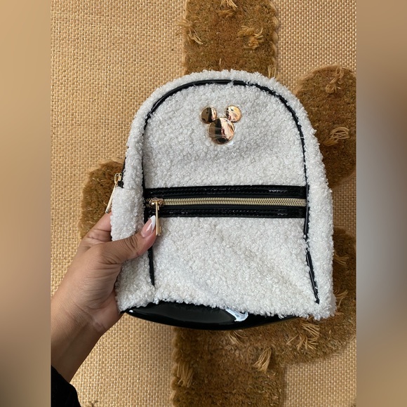 Disney | Bags | Disney White Mini Backpack | Poshmark